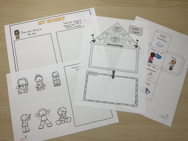 Worry Wobbles Intervention - Item 333 - Elsa Support