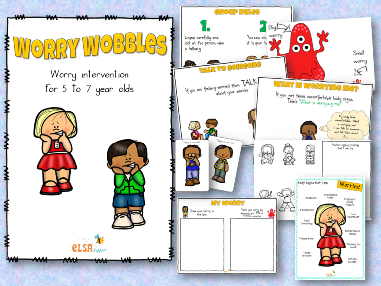 Worry Monster Poem - ELSA Support for emotional literacy